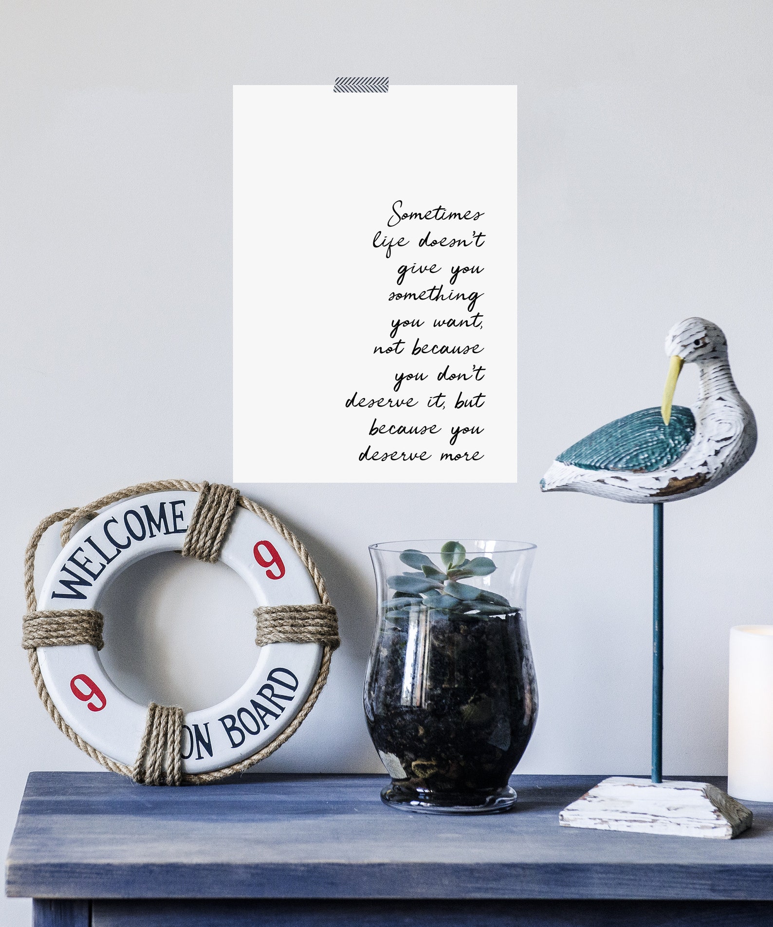 Motivational Life Quote Wall Art for Tumblr Room Decor, Livingroom ...