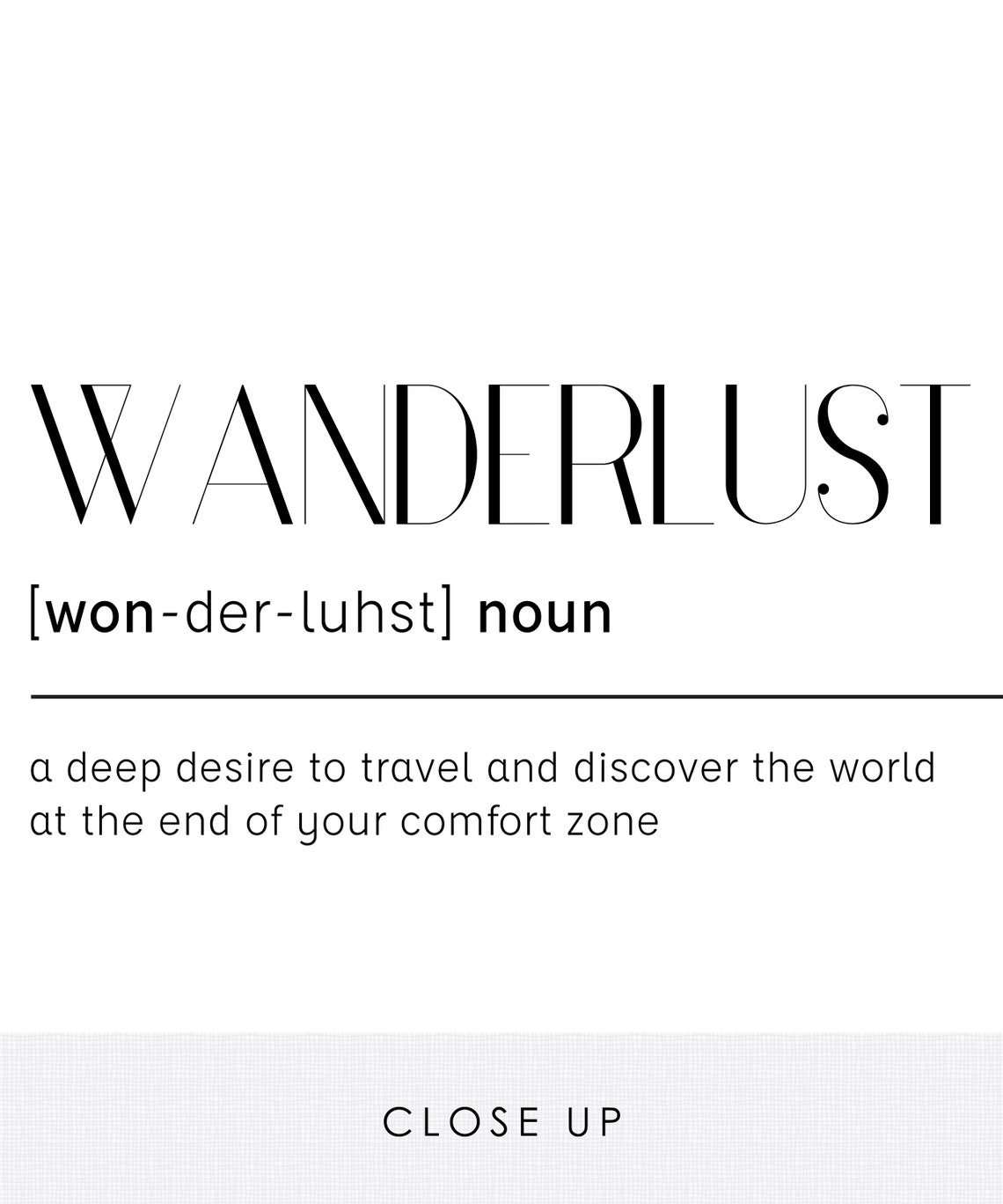 Wanderlust Definition