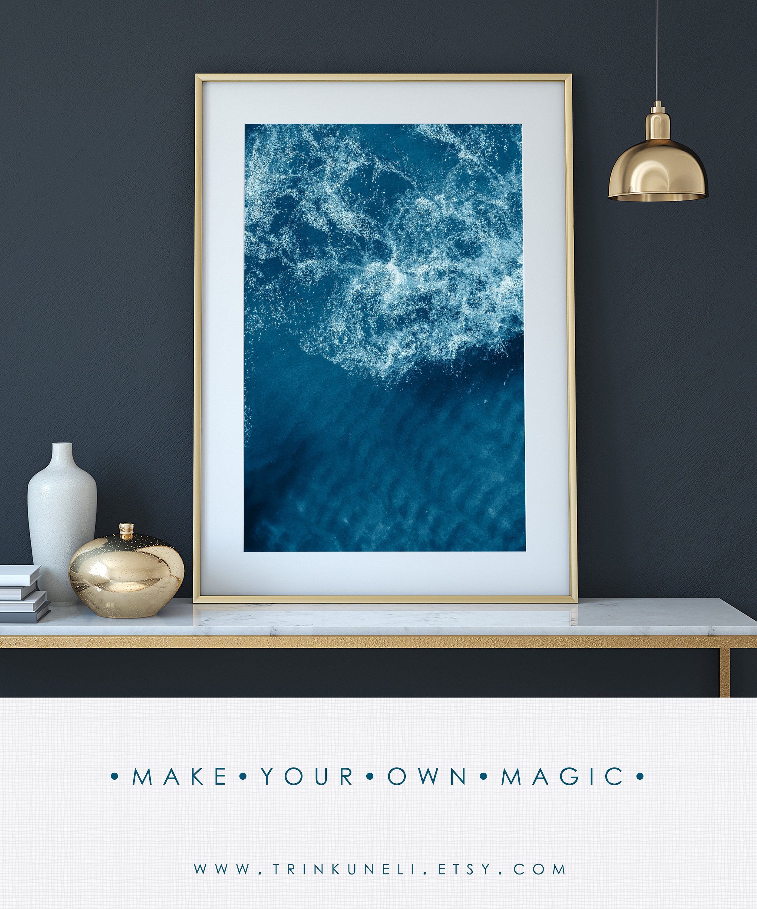Ocean Waves, Ocean Water Art, Water Print, Water Poster, Ocean Poster ...
