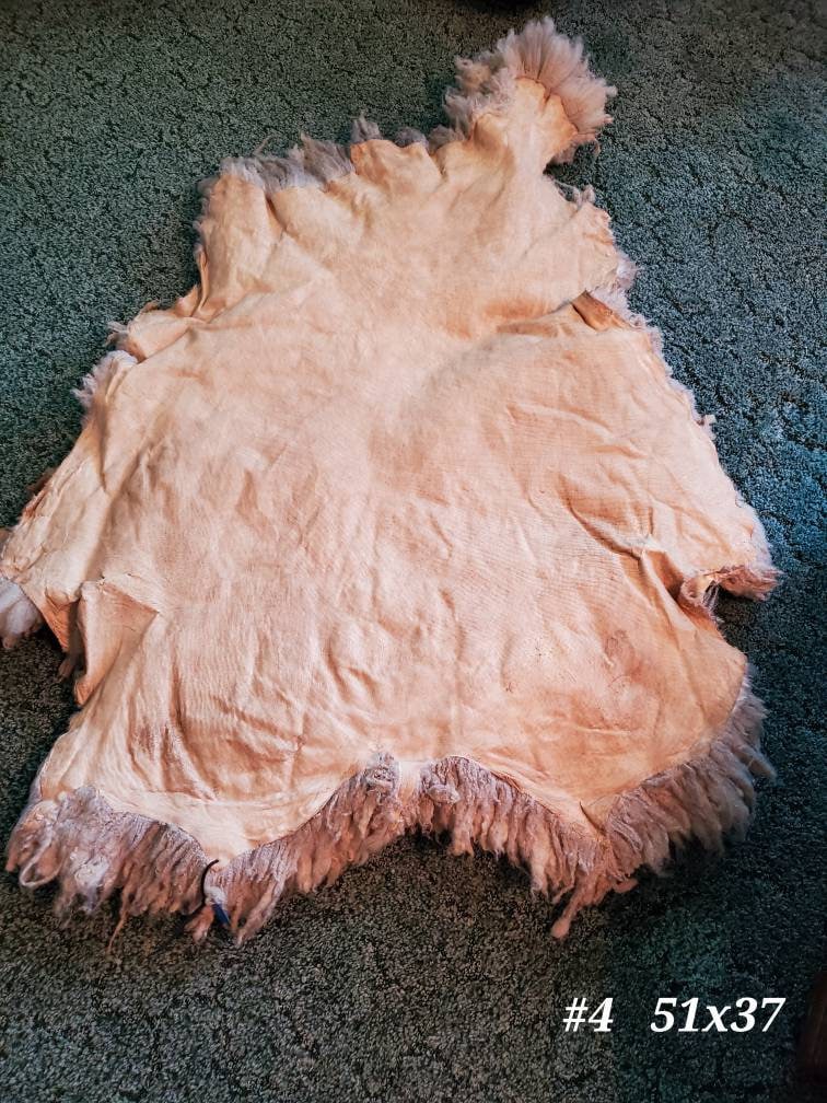 Hand-tanned Sheepskin Hide Imperfect - Etsy