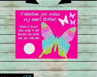 Butterfly valentine | Etsy