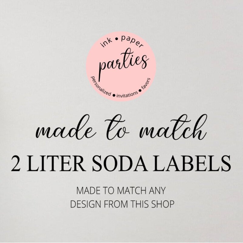 2 Liter Soda Bottle - Etsy