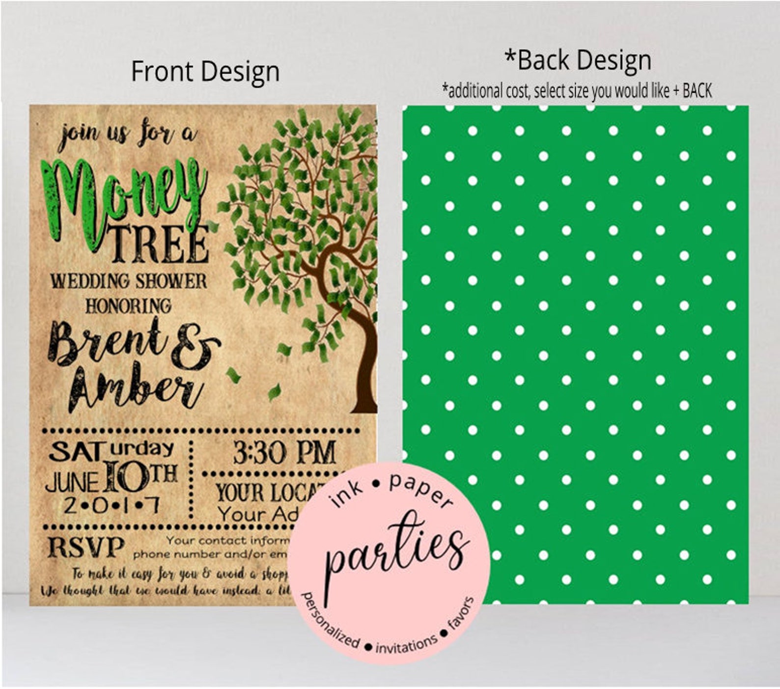 Money Tree Wishing Well Bridal Couples Wedding Shower - Etsy