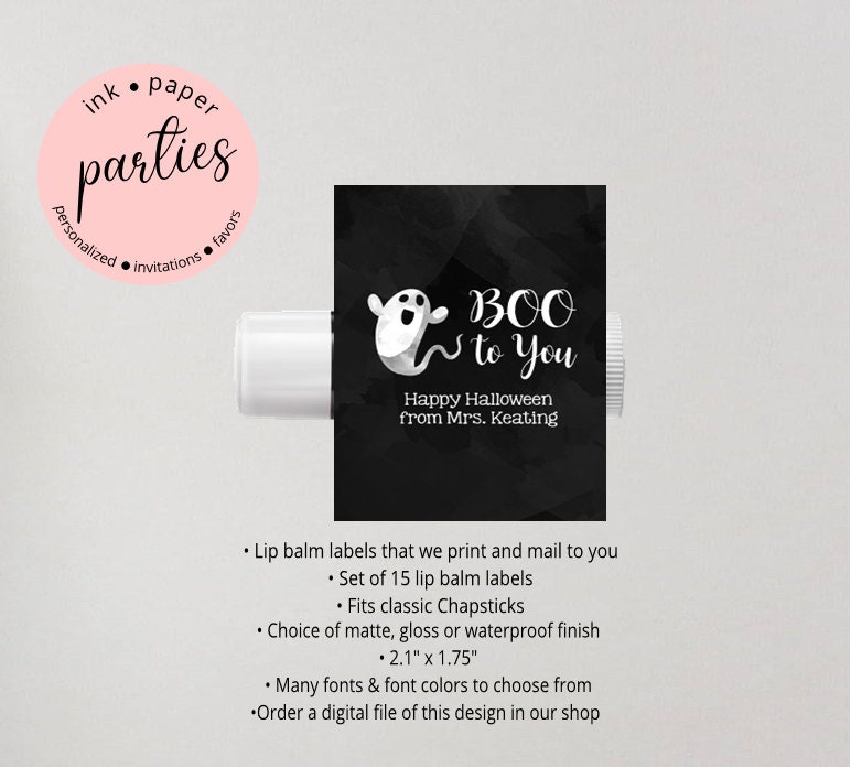 Ghost Lip Balm - Etsy