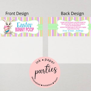 Easter Hunt Bunny Rabbit Poop Kids Candy Goody Party Goody Goodie Favor ...