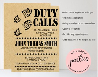 Boot Camp Party - Etsy