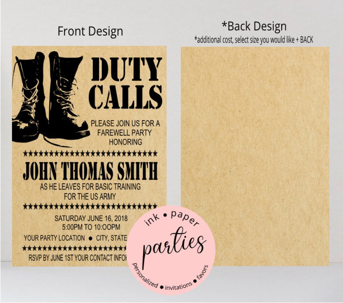 Military Boot Camp Retirement Graduation Graduate Academy - Etsy