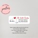 Your State Return Address Labels Favors Personalized Custom We Print ...