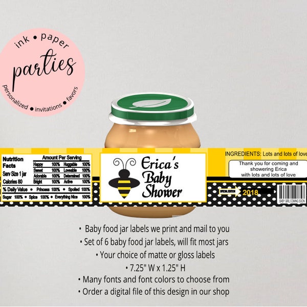 Bumble Bee Jar - Etsy