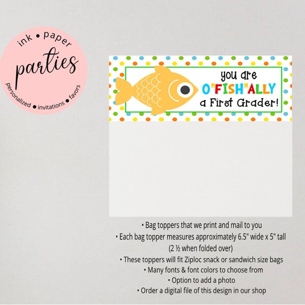 Kindergarten Goodie Bags - Etsy