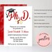Ph.d. College School Doctor Philosophy Doctorate Graduation Party ...