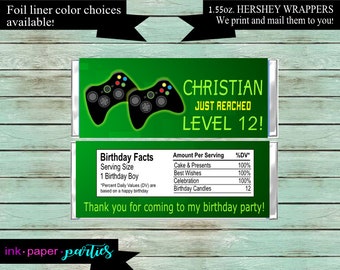 Video Game Gaming Controllers Birthday Party Favors Favor | Etsy