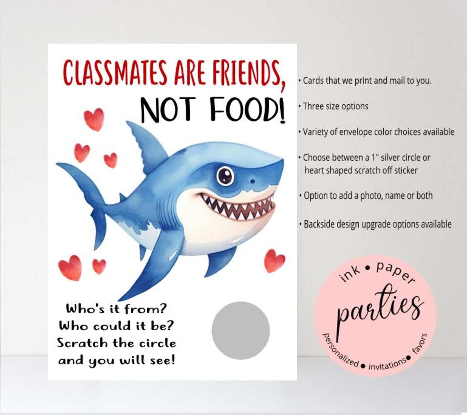 Shark Valentines - Shark Valentine's Day Cards - Shark Valentine ...