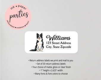 Pet Address Labels | Etsy