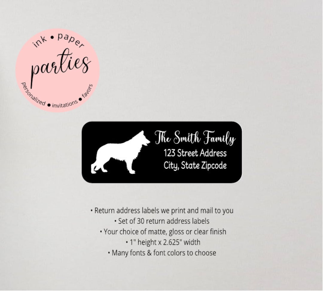 Dog Puppy German Shepherd Animals Pets Pet Background Return Address ...
