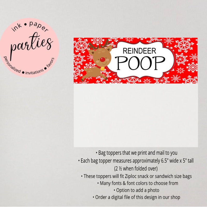 Reindeer Poop - Etsy