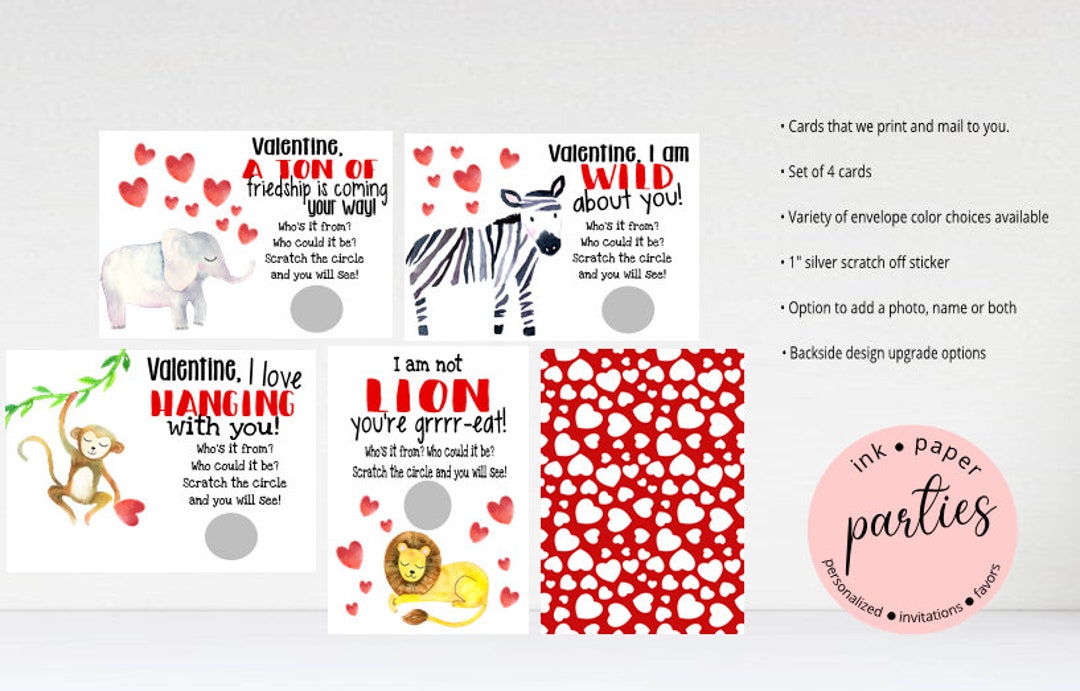 Jungle Animals Monkey Lion Elephant Zebra set of 4 Multiple - Etsy