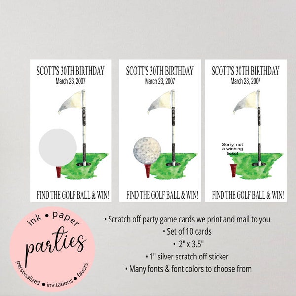 Scratch off Birthday Card - Etsy