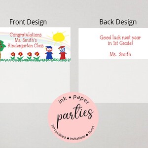 Kindergarten Preschool Pre-k Graduation End of the School Year Party ...