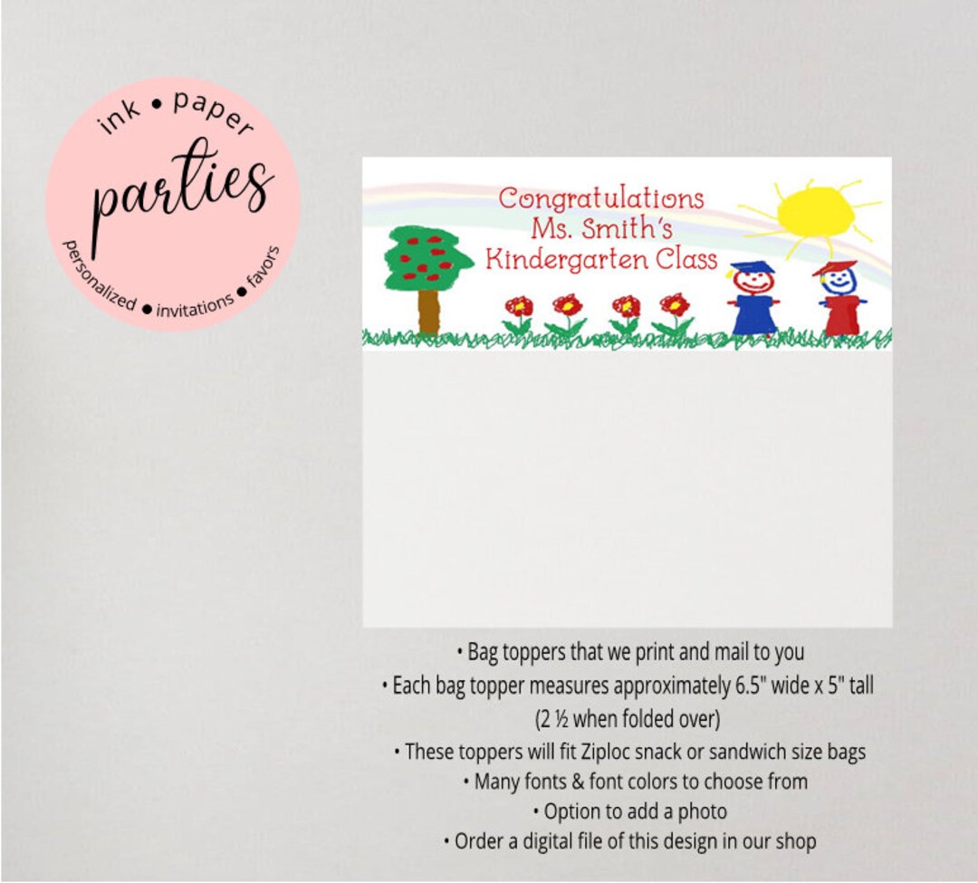 Kindergarten Preschool Pre-k Graduation End of the School Year Party ...