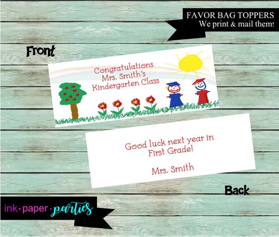 Kindergarten Preschool Pre-k Graduation End of the School Year - Etsy