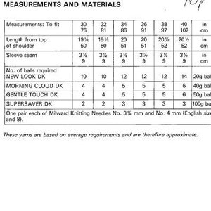 Knitting Pattern, Women's, Ladies, Top, Sizes 30 to 40 In, Pdf, Digital ...