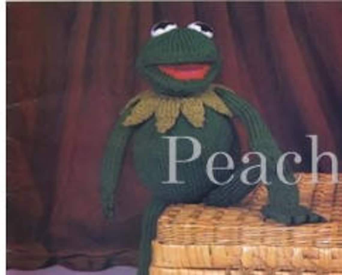Knitting Pattern Kermit the Frog Toy Pdf Digital Download - Etsy