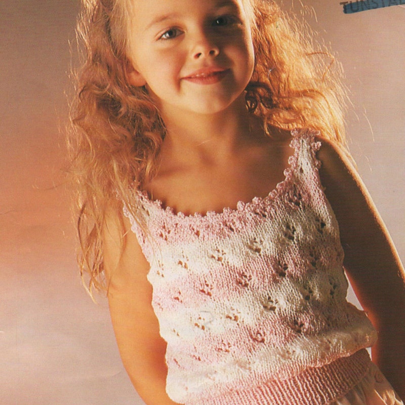 Girls Vest Pattern - Etsy
