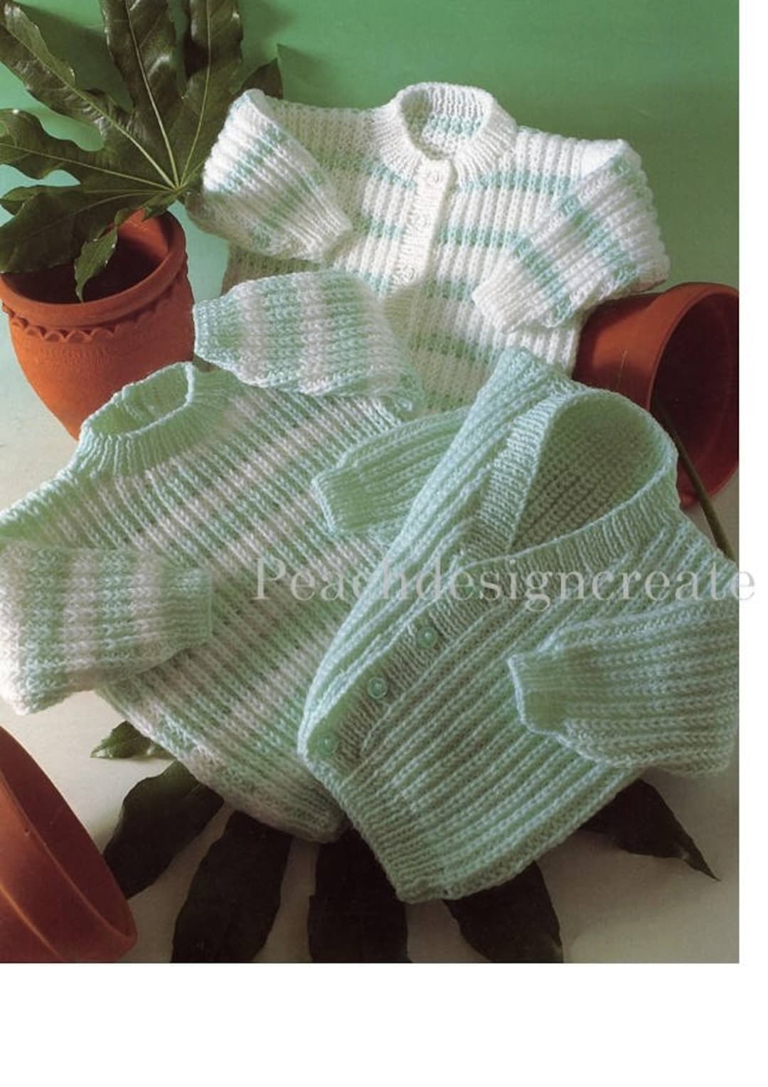 Pdf, Digital Download, Knitting Pattern, Baby, Toddler, Sweater, Jumper ...
