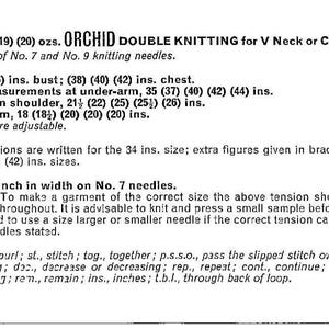 V-neck & Round Neck Sweater Knitting Pattern: 34-42 Inch (PDF Download ...