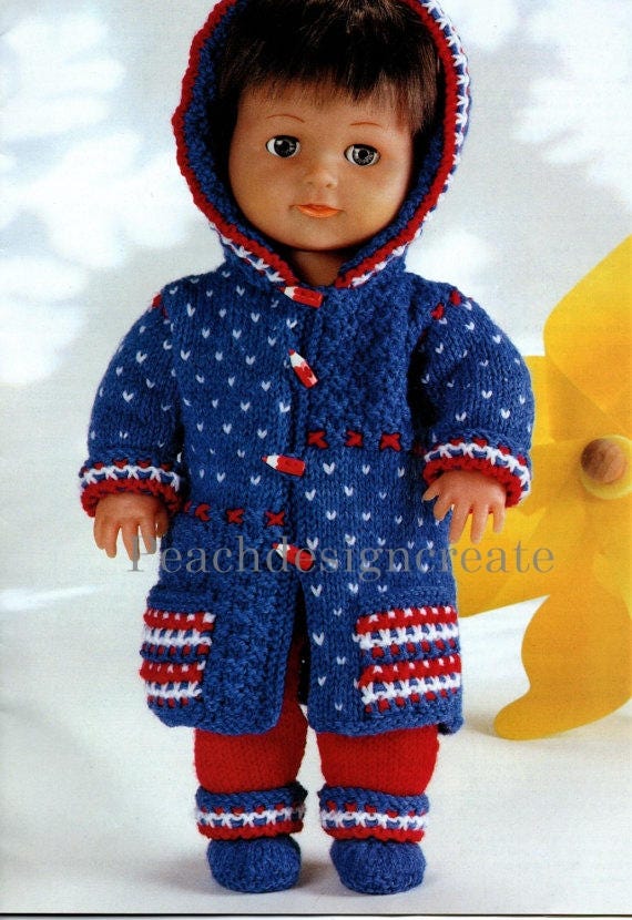 Boy Doll Clothes Knitting Patterns