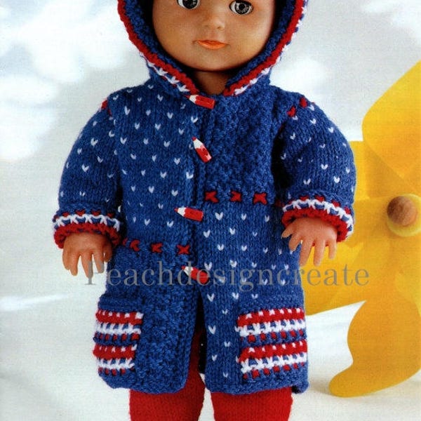 Free Dolls Clothes Knitting Patterns - Etsy UK