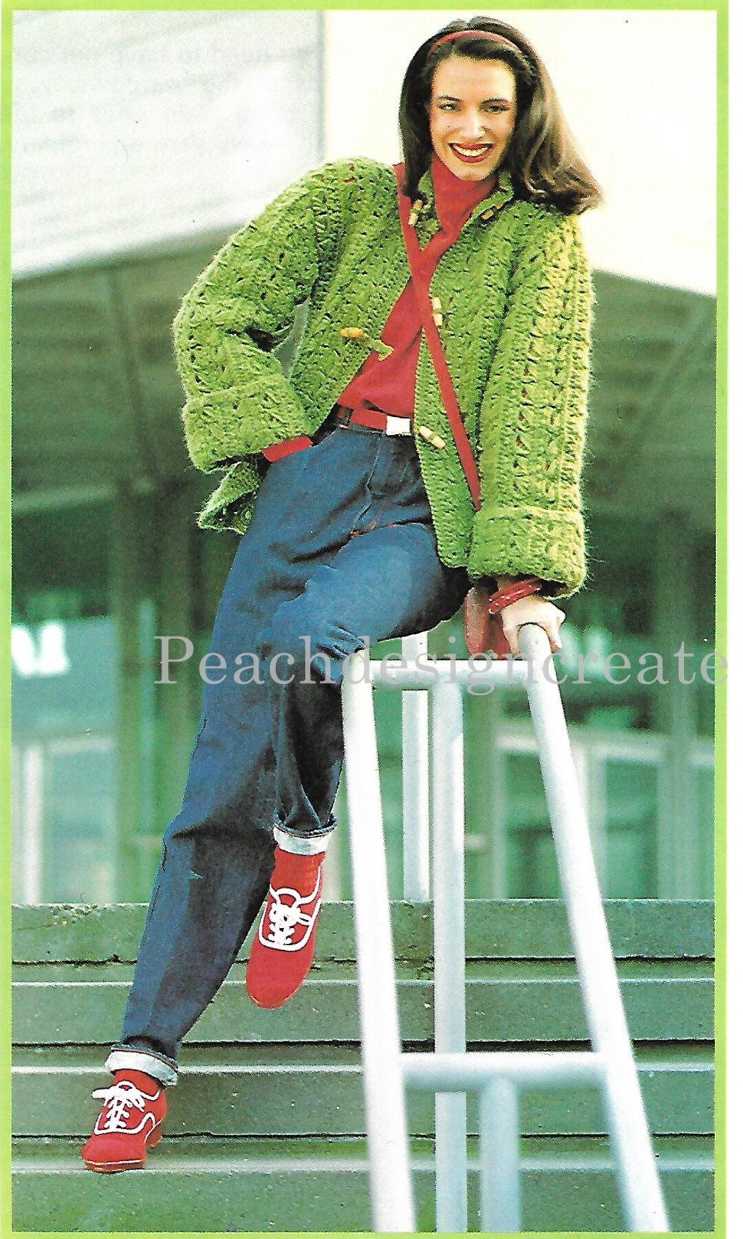 Crochet Pattern, Womens, Ladies, Jacket, Cardigan, Pdf, Digital ...