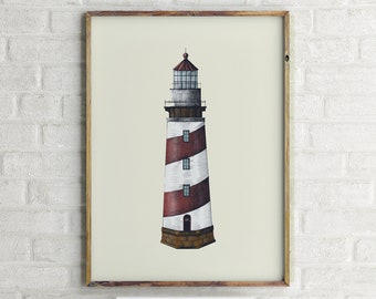 Beach House Poster - Etsy