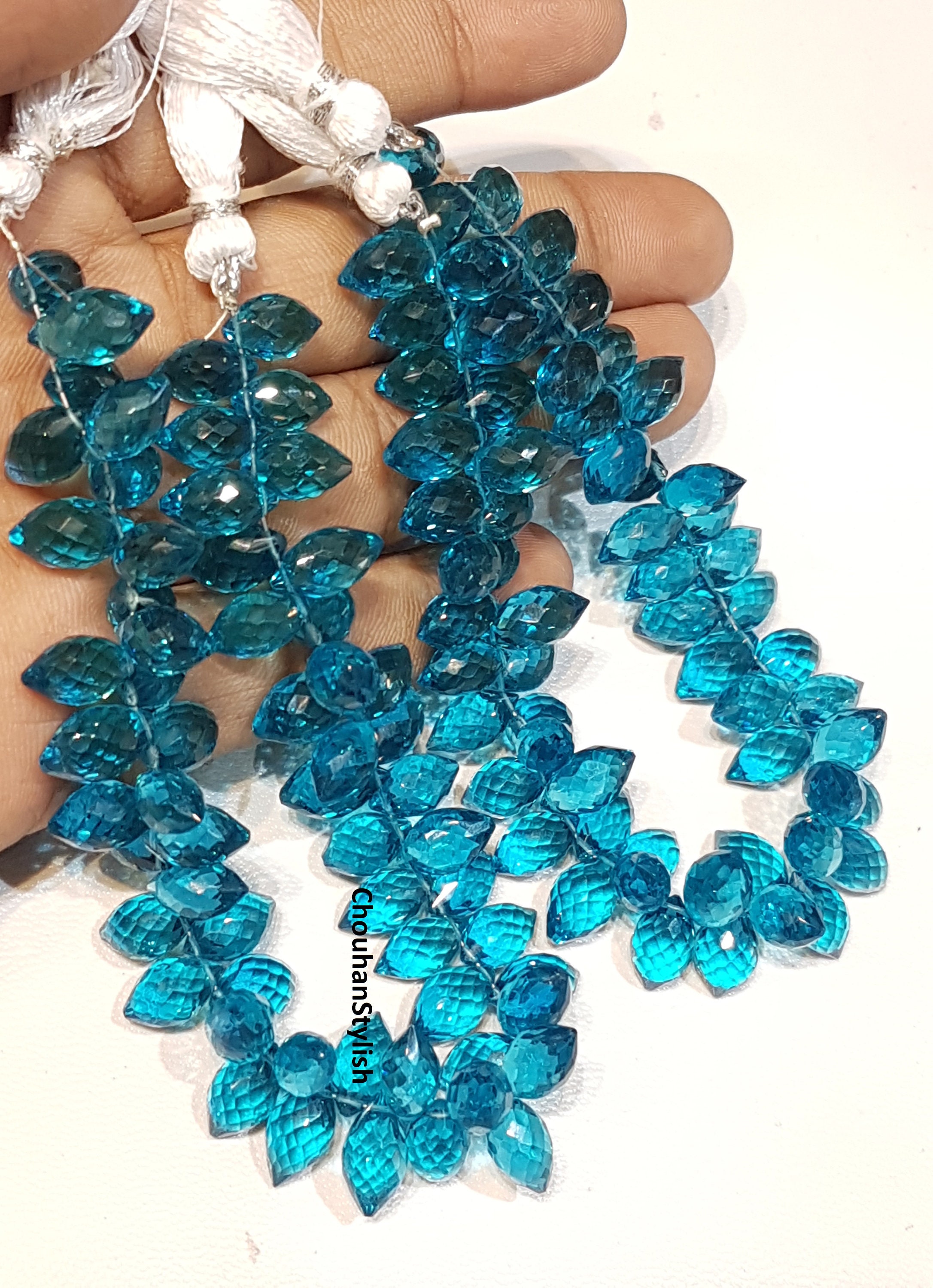 Craft Supplies & Tools Paraiba Blue Quartz Paraiba Blue Quartz Dew ...