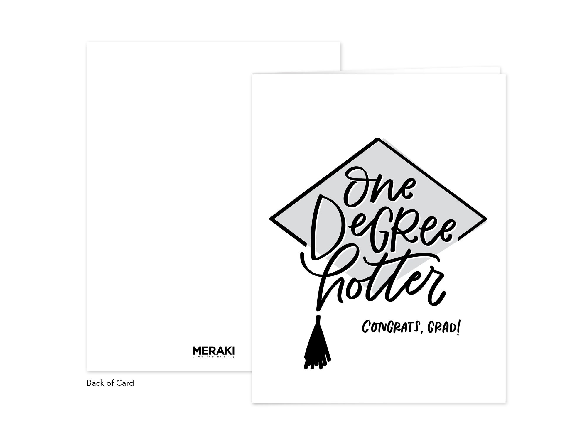 One Degree Hotter Graduation Card, Congrats Card - Etsy