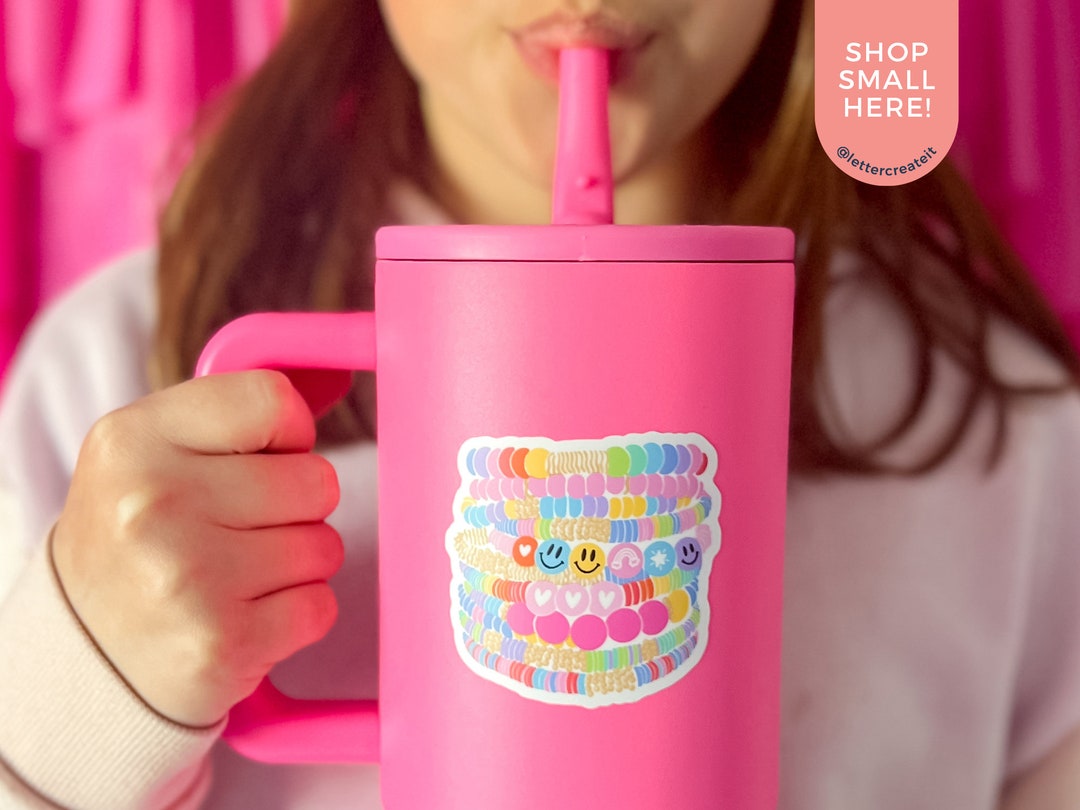 Friendship Bracelets Sticker, 90s Inspired Sticker Decal - Etsy