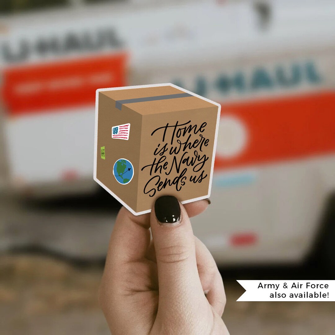 Military, Navy Move, PCS Vinyl Sticker - Etsy