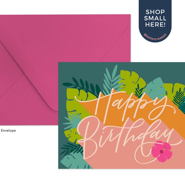 Tropical Birthday - Etsy