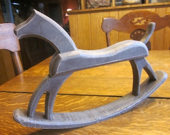 Wooden rocking horse | Etsy