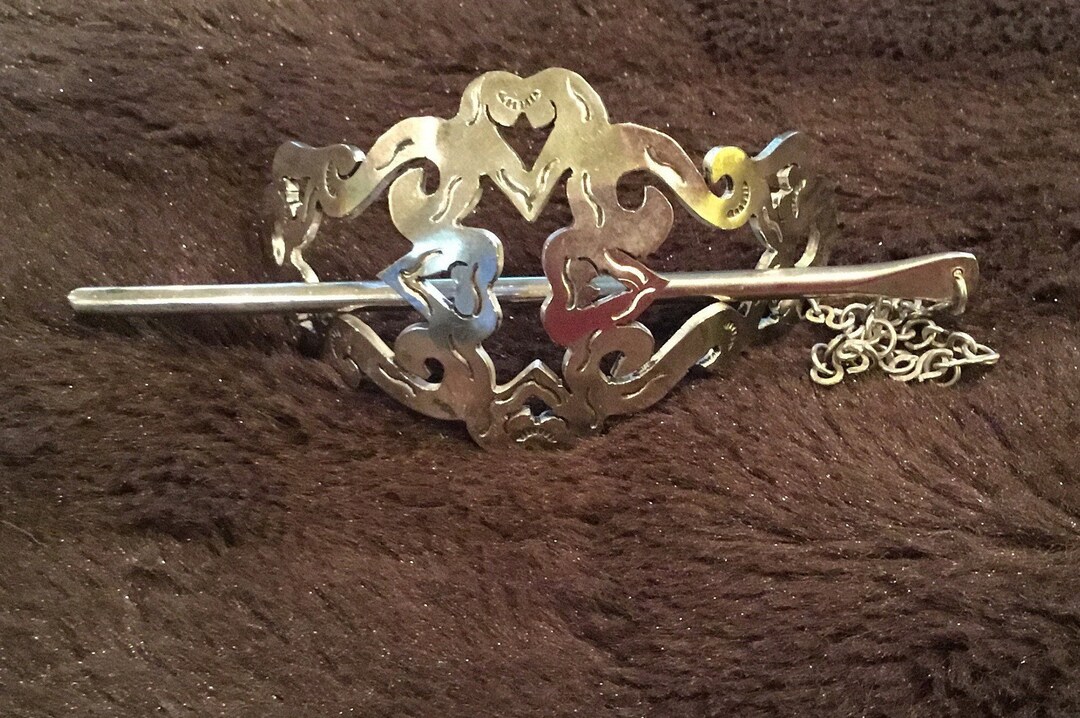 Hair Stick, Hair Holder, Hair Accesory Bride, Silver Hair Clip, Silver ...