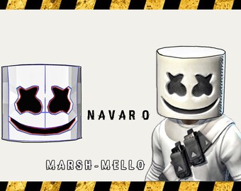 Marshmello helmet | Etsy