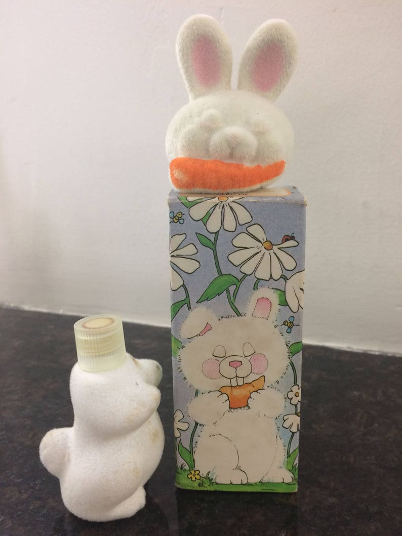 Avon Fuzzy Bunny-collectible Cologne Bottle - Etsy