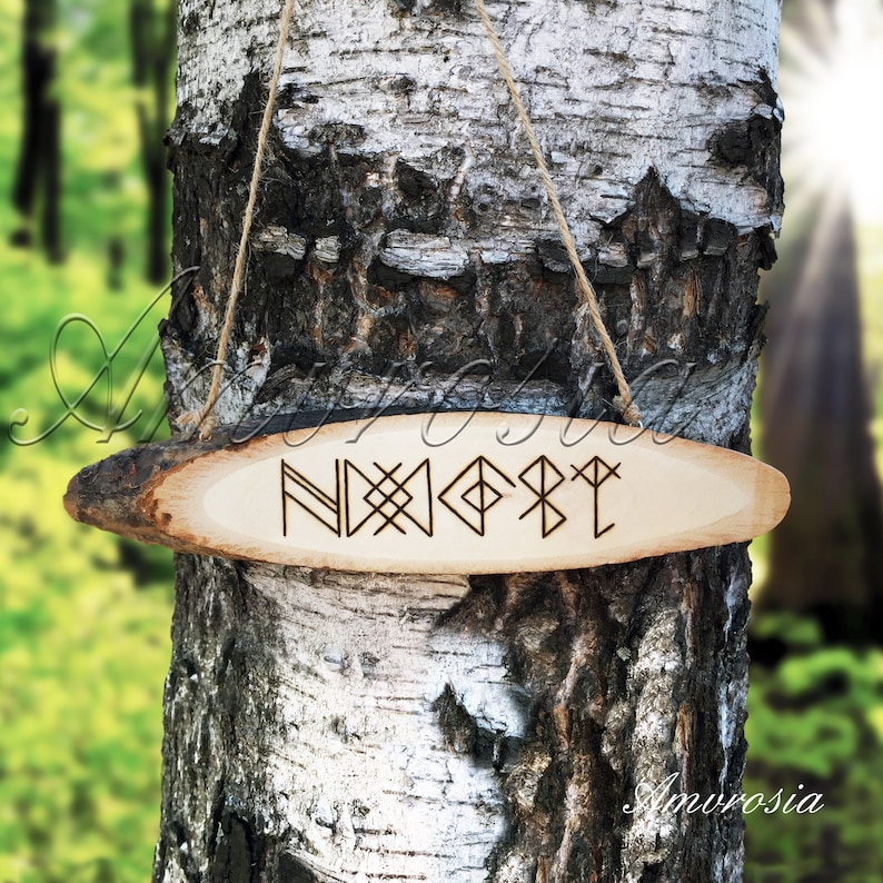 Powerful Viking Home Protection Amulet - Combined Runes for Family ...