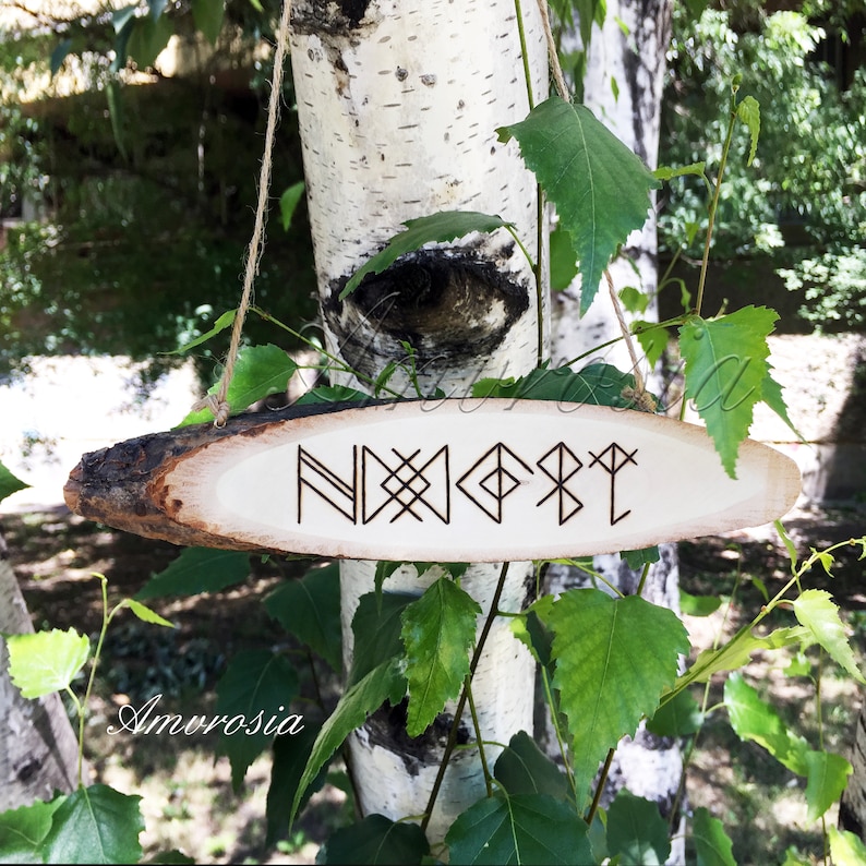 Powerful Viking Home Protection Amulet Combined Runes for - Etsy