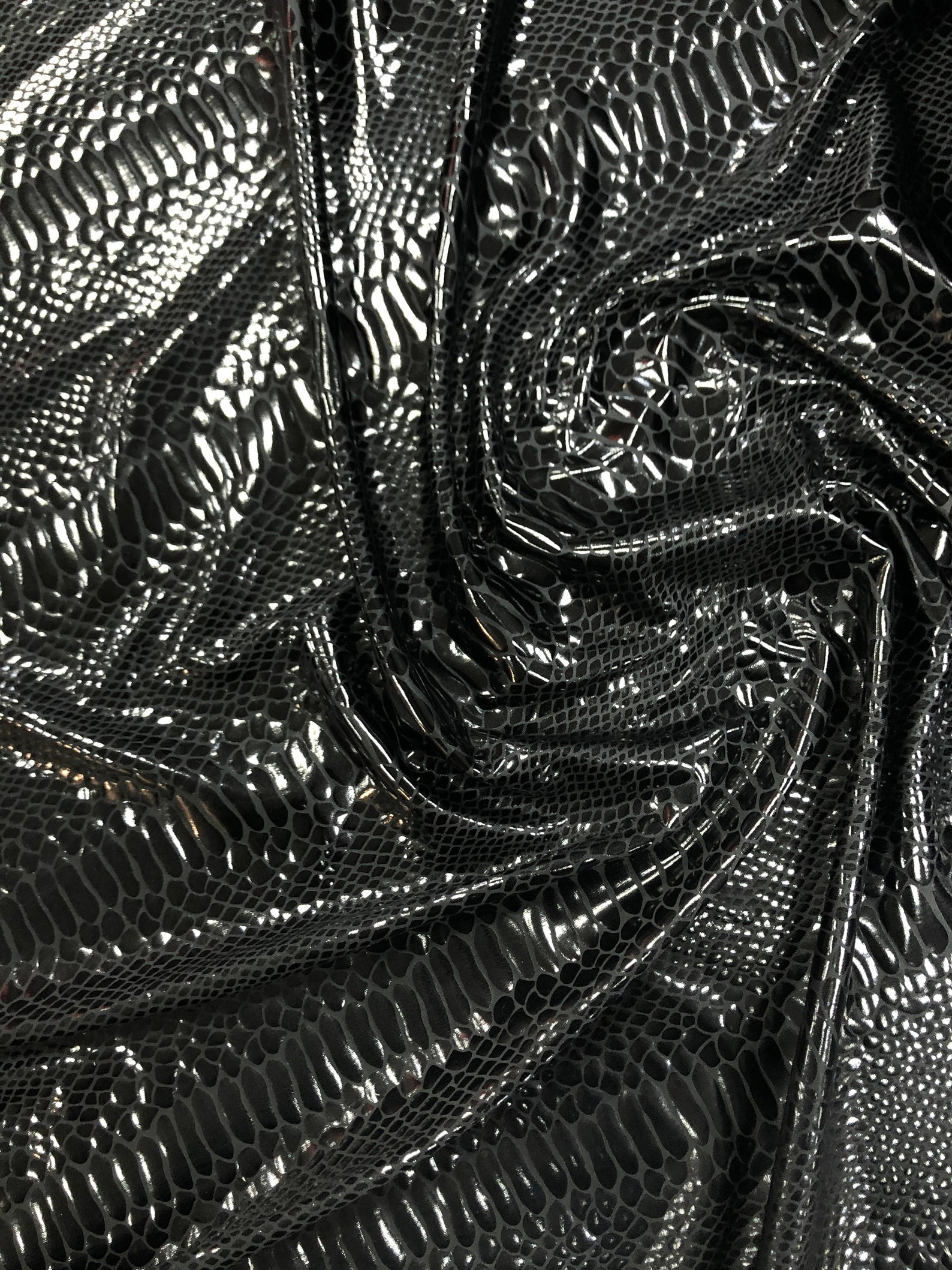 Stretch Snake Skin Fabric Spandex Dress Making Weight Clothing - Etsy