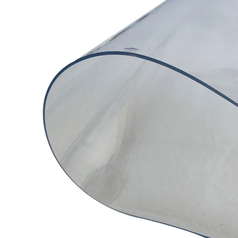 Clear Transparent PVC Fabric 0.125MM 0.50MM 0.75MM Waterproof UV Fire ...