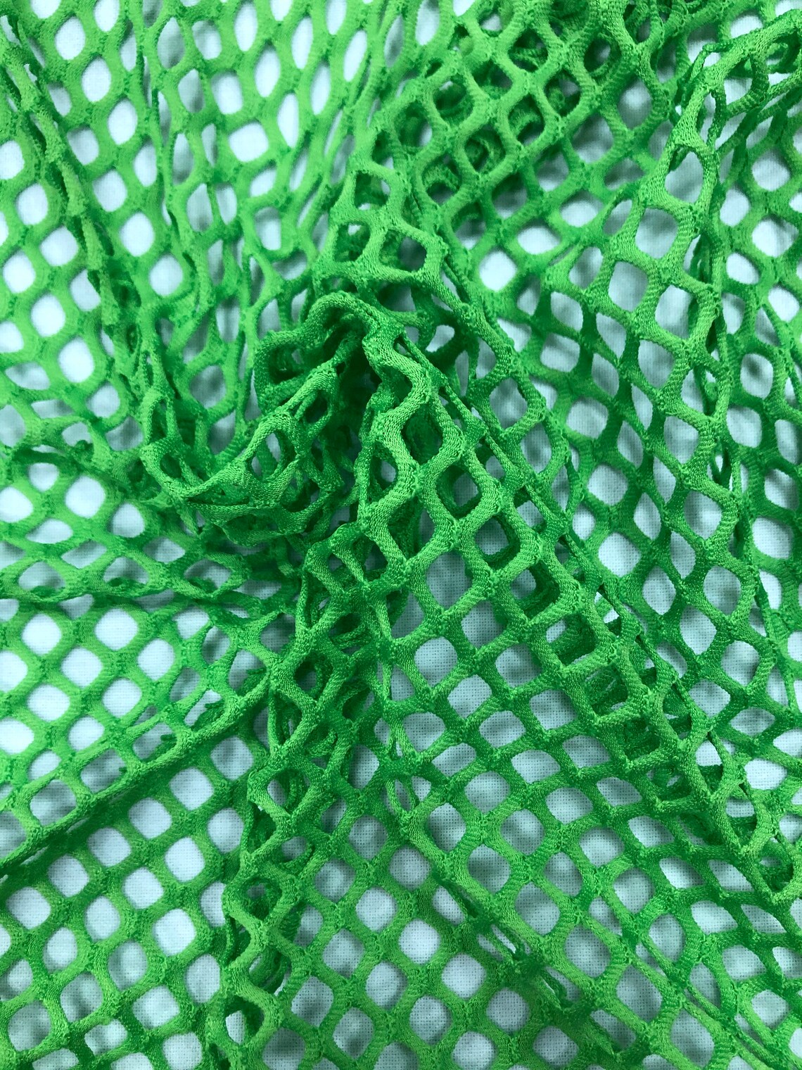 Diamond Fish Net Fabric Dress Clothing Airtex Stretch Vests | Etsy