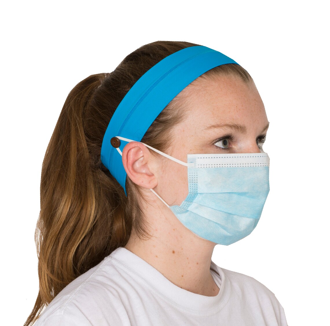 Headband for Masks Coconut Buttons on Sides for Mask - Etsy