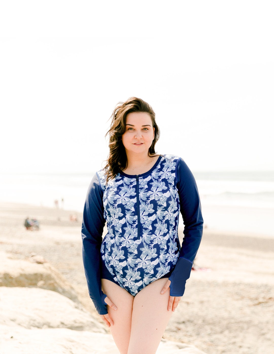 Womens One Piece Swimsuit UPF 50 Sun Protection Bathing Suit Reef Safe ...